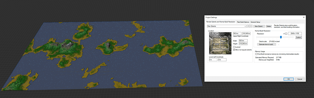 Large map sizing - General Discussion - World Machine Community