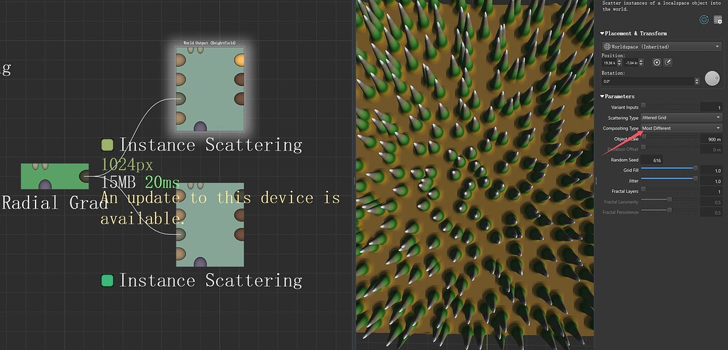 Instance scattering Compositing Type - Development and Feature Requests - World Machine Community