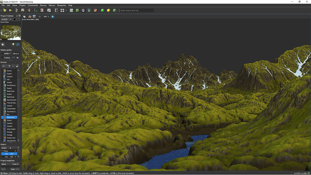 Iceland Landscape Homage - Works in Progress - World Machine Community