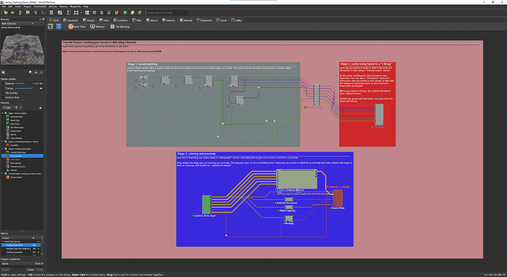 Tutorial Project: Caching your terrain to disk using Libraries - General Discussion - World ...